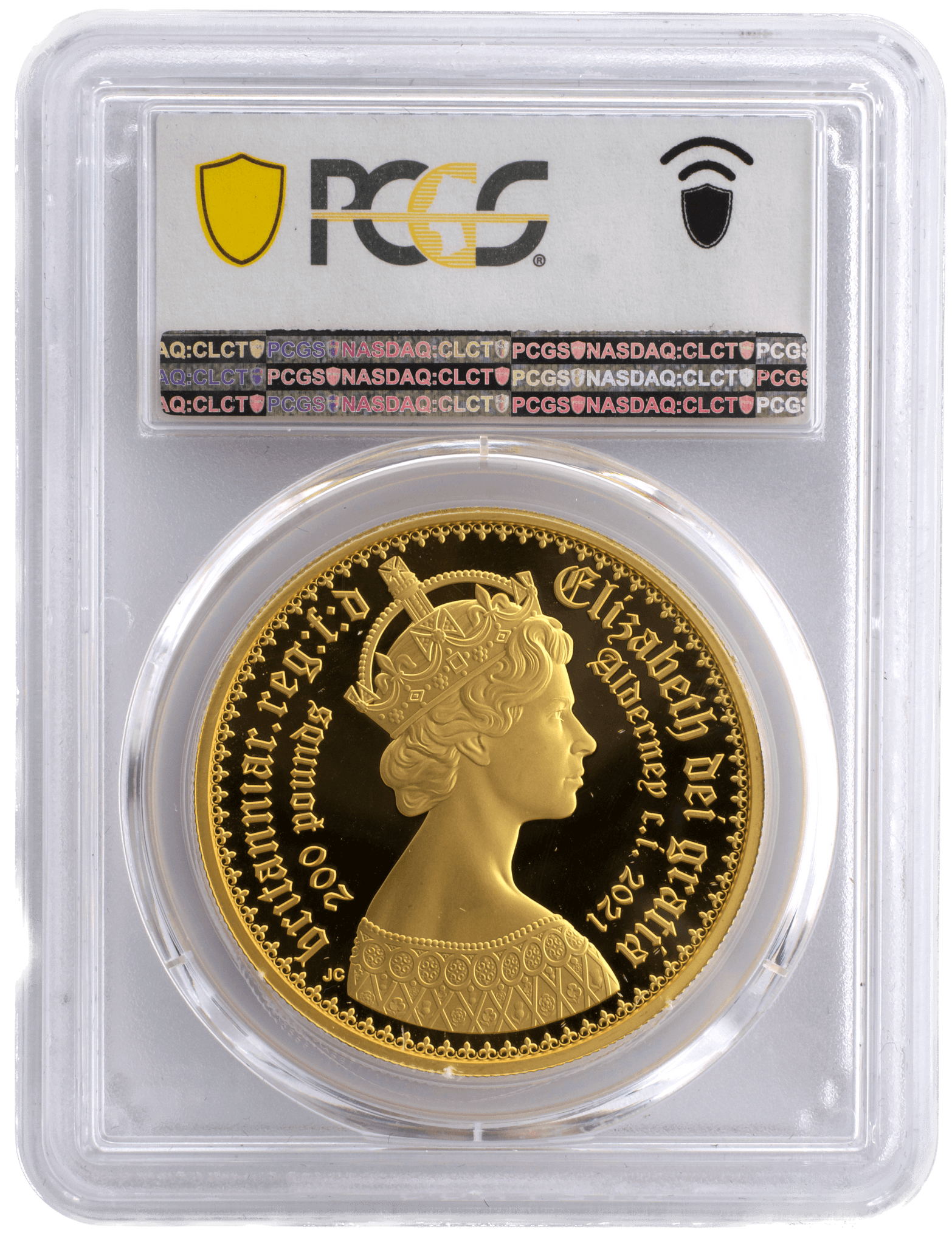 2021 GOLD PROOF NEW GOTHIC CROWN PCGC PR70DCAM NGC CERTIFIED COINS ...