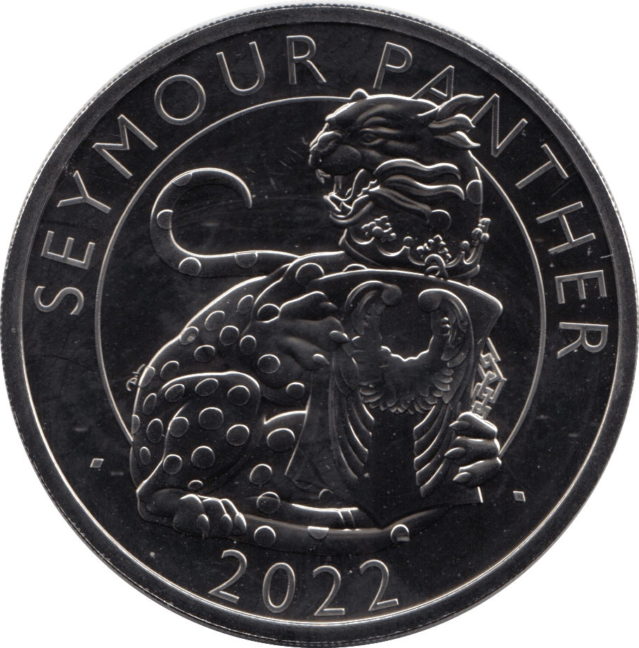 2022 BRILLIANT UNCIRCULATED £5 SEYMOUR PANTHER BU £5 BU Cambridgeshire ...