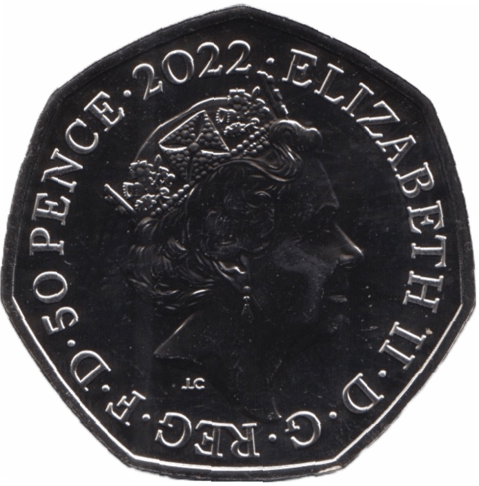 2022 FIFTY PENCE BRILLIANT UNCIRCULATED 50P ALAN TURING 50p BU ...