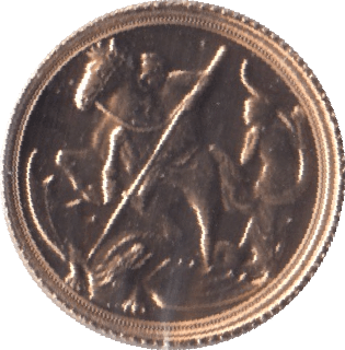 2022 GOLD QUARTER SOVEREIGN ( PROOF ) QUARTER SOVEREIGN Cambridgeshire ...