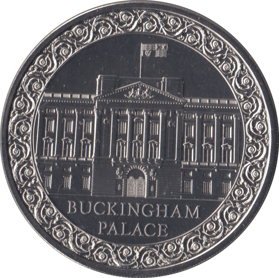 2024 FIVE POUNDS BUCKINGHAM PALACE BRILLIANT UNCIRCULATED KING CHARLES ...