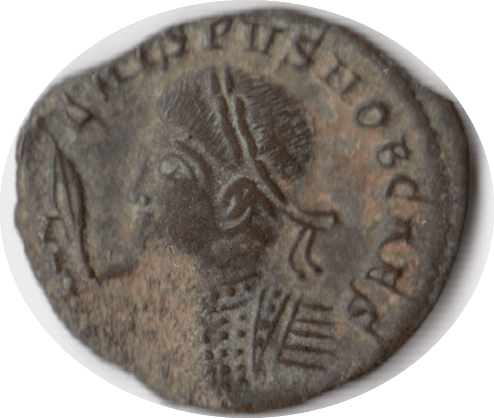 317 AD CRISPUS ROMAN COIN RO434 Roman Coins Cambridgeshire Coins ...