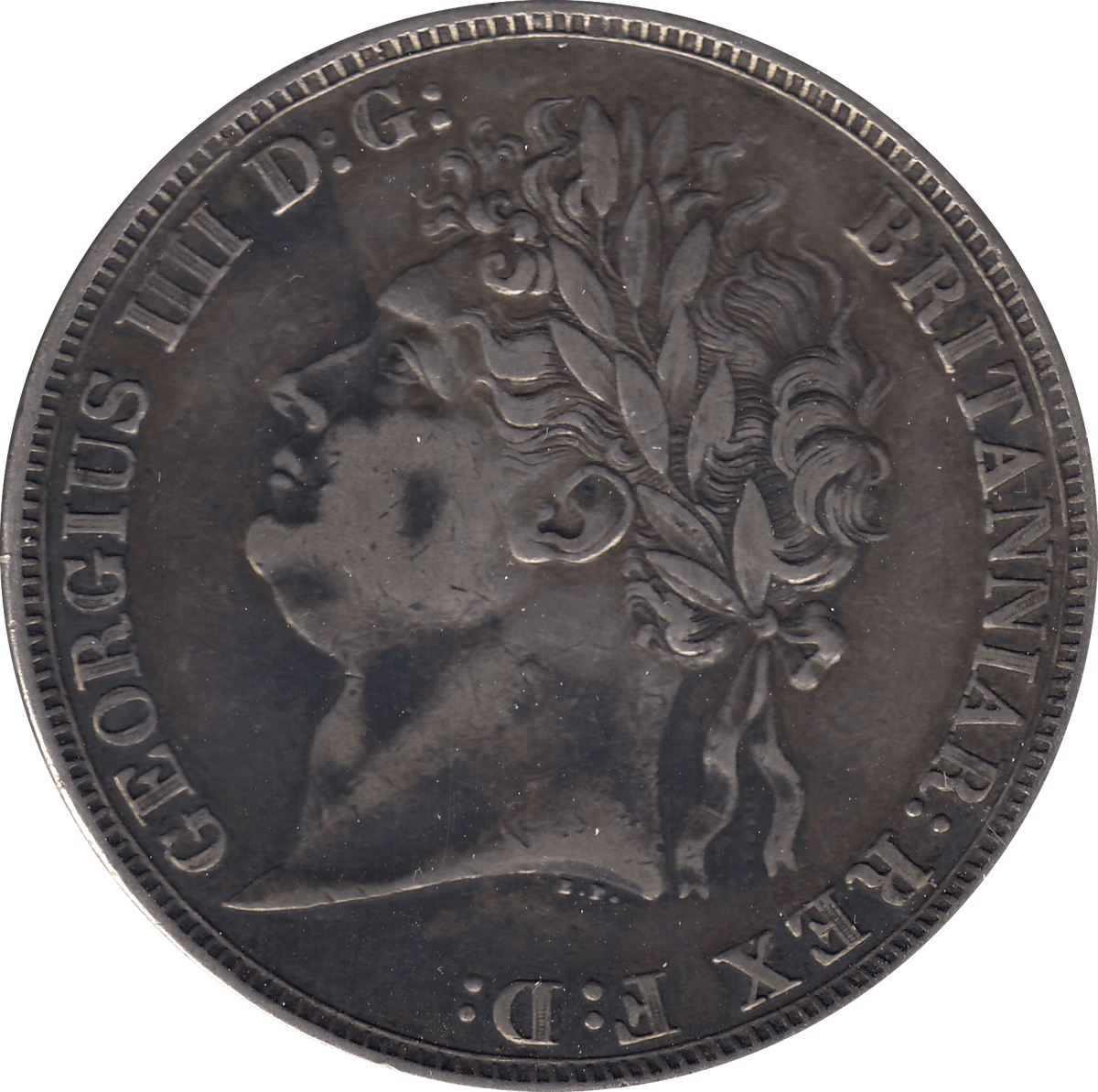 1822 CROWN ( VF ) SECUNDO 7 - Cambridgeshire Coins – Cambridgeshire Coins