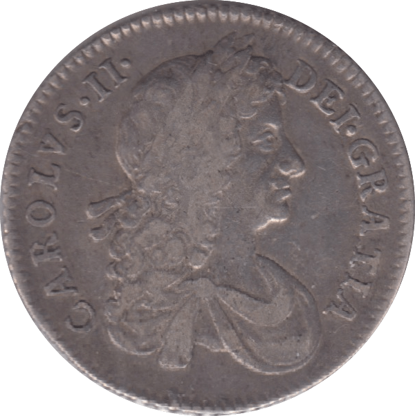 1668 SHILLING ( VF ) - Cambridgeshire Coins – Cambridgeshire Coins
