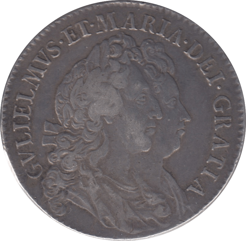 1691 HALFCROWN ( VF ) - Cambridgeshire Coins – Cambridgeshire Coins