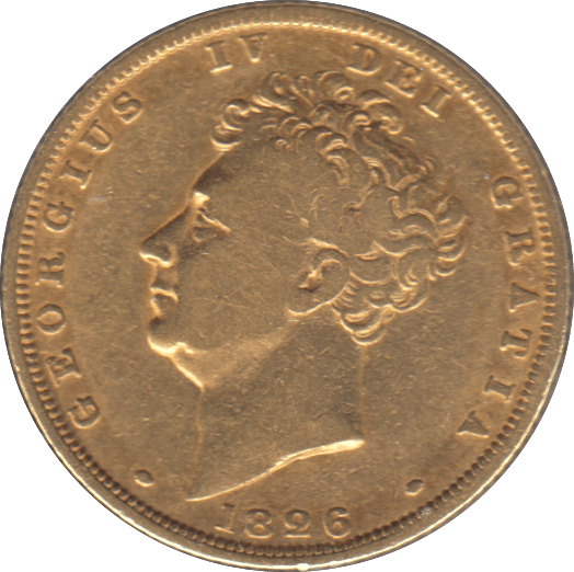 1826 GOLD SOVEREIGN - Cambridgeshire Coins – Cambridgeshire Coins