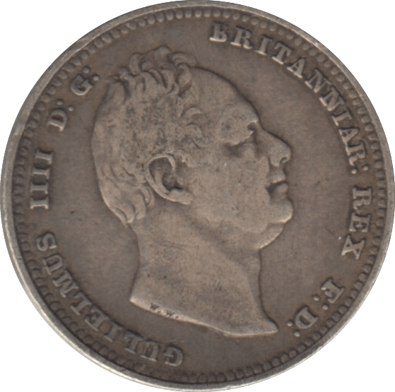 1834 SHILLING ( GF ) 2 - Cambridgeshire Coins – Cambridgeshire Coins