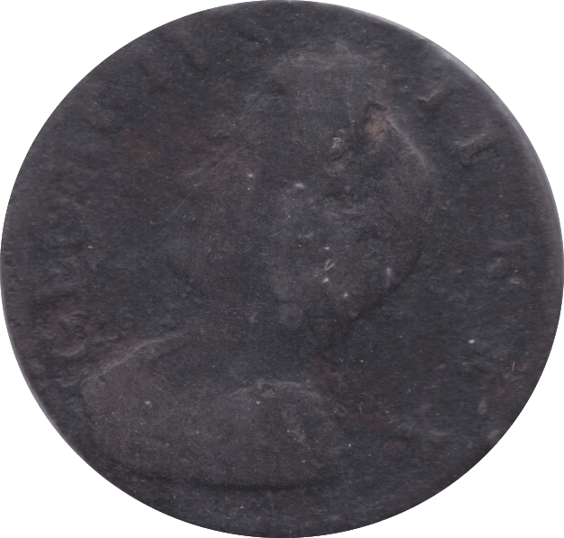 1735 FARTHING ( POOR ) - Cambridgeshire Coins – Cambridgeshire Coins