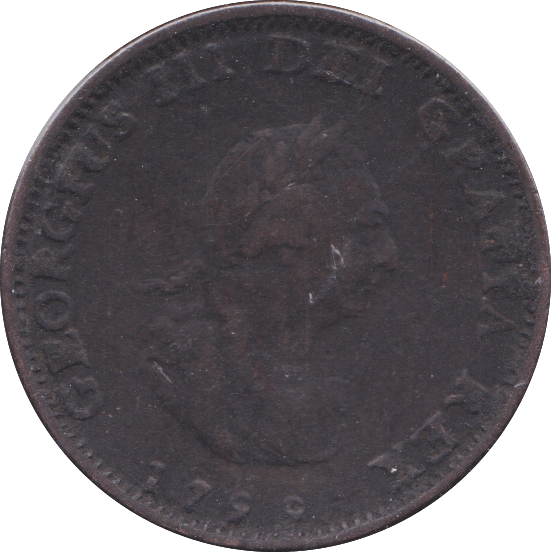 1799 FARTHING ( GF ) C - Cambridgeshire Coins – Cambridgeshire Coins