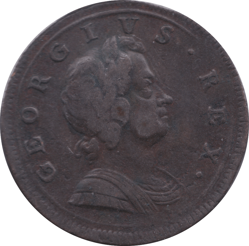 1719 HALFPENNY ( GF ) - Cambridgeshire Coins – Cambridgeshire Coins