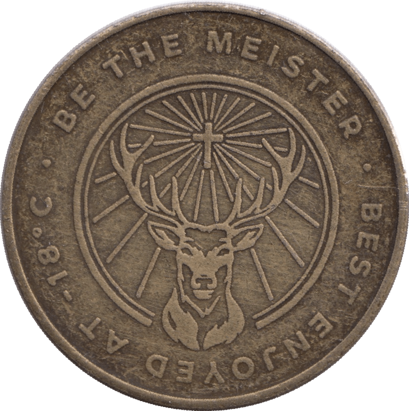 JAGERMEISTER SINGLE SHOT TOKEN PENNY TOKEN Cambridgeshire Coins ...