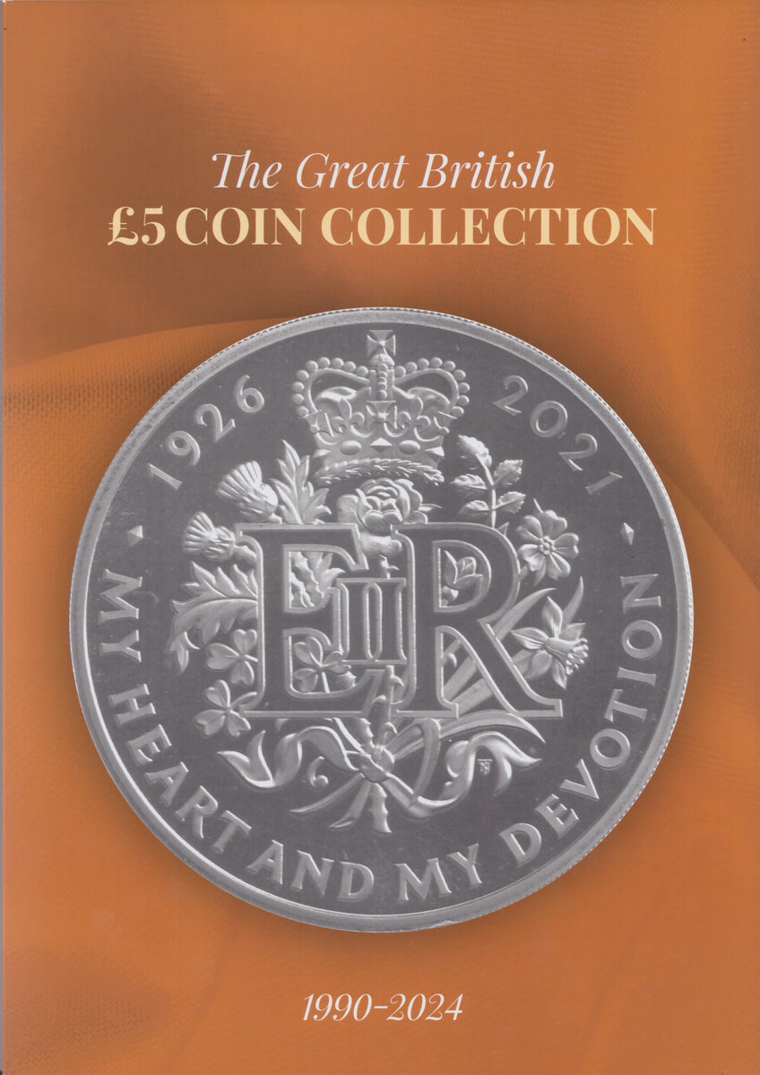 NEW 2024 Edition £5 Coin Collection Coin Hunt Collectors Album Coin ...