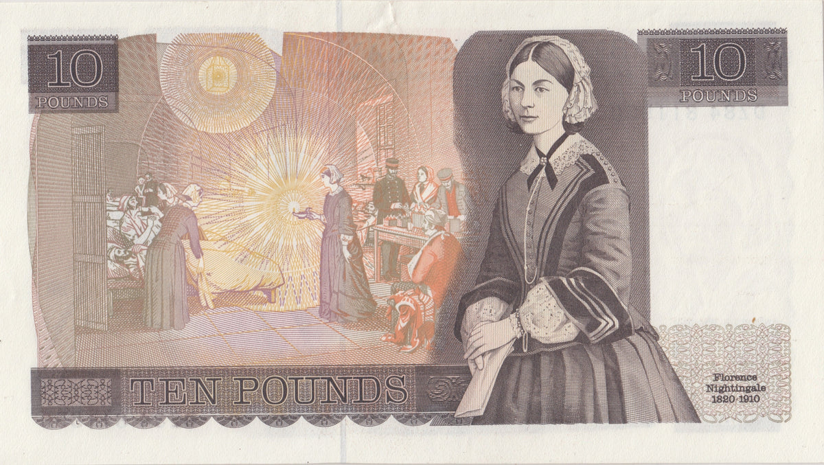 TEN POUNDS BANKNOTE GILL REF £10-64 £10 Banknotes Cambridgeshire Coins ...