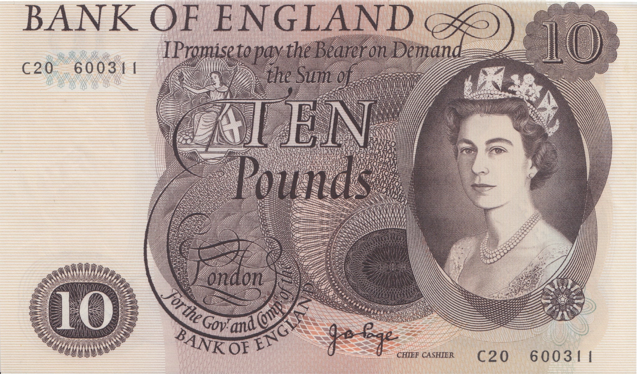 TEN POUNDS BANKNOTE PAGE REF £10-6 - Cambridgeshire Coins ...