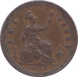 VICTORIAN ONE PENNY MODEL TOY MONEY TOY MONEY Cambridgeshire Coins ...